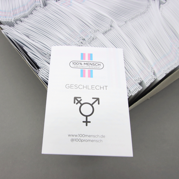 Infoflyer Geschlecht